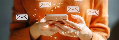 Premium Photo Person Managing Schedules And Emails Efficiently Using Smartphone Apps