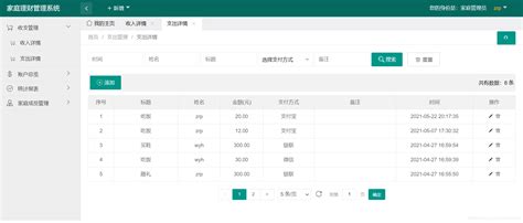 家庭理财管理系统的设计与实现【功能展示功能描述】家庭理财系统 Csdn博客