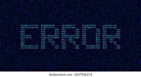 Ascii Art Error Word Made Random Stock Vector Royalty Free 2287085767 Shutterstock