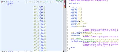 Sleigh Pcode Read Before Write In Instruction Bundle · Issue 4581