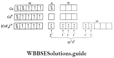 Valence Bond Theory Of Coordination Compounds Notes Wbbse Solutions