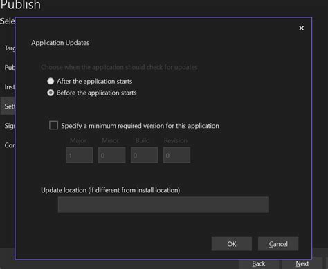How To Create An Installer For A Winforms Application Using Clickonce