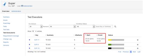 Xray 293 Naming Consistency Between Test Execution Issues And Test Execution Tab Contents