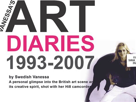 Vanessas Art Diaries Art Documentary Swedish Vanessa Photography