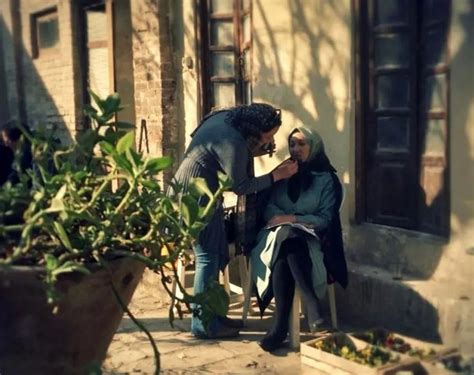 گریم نیکی کریمی محبوبه در پشت صحنه سریال کیمیا؛ سال 1394