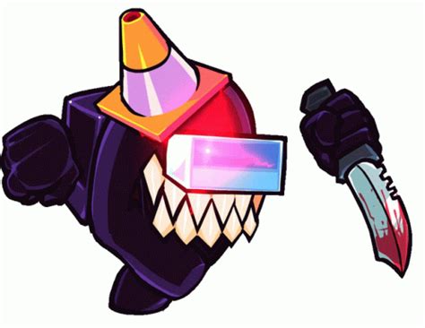 Vs Imposter Fnf Black Imposter Sticker Vs Imposter Fnf Black Imposter