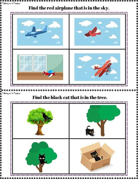 Post Noun Elaboration Stimuli Cards Noun Modifiers Speech Therapy