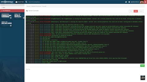 Minecraft Server Error Missing Required Core Mod Or Plugin Youtube
