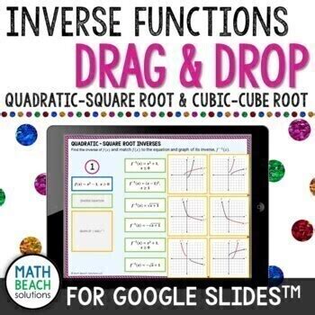 Inverses Of Radical Functions Activity For Google Slides Distance Learning