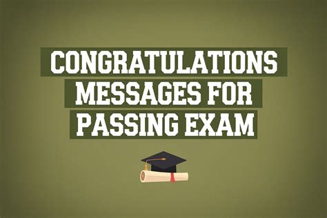 100 Congratulations Messages For Passing Exam Attraction Diary