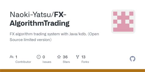 Github Naoki Yatsu Fx Algorithmtrading Fx Algorithm Trading System