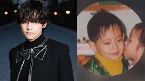 Who Is Kissing Bts V In His Instagram Profile Pic K Pop Idol Reveals