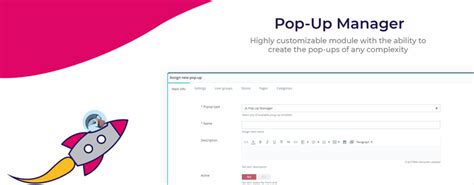 Pop Up Manager PrestaShop Module 84024 TemplateMonster
