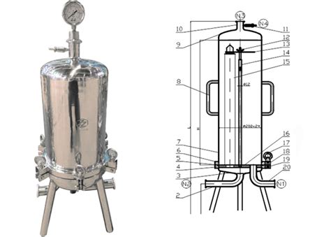 Filter Machine For Filtering Bacteria And Particles