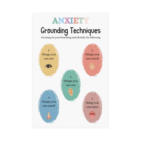Grounding Technique 5 Senses Coping Skills 5 4 3 2 1 Grounding Coping Strategies Calming Down