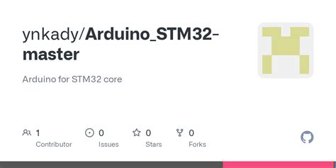 Github Ynkadyarduinostm32 Master Arduino For Stm32 Core