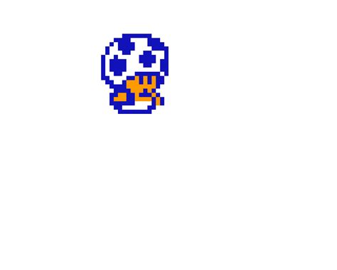 Toad Smb2 Styled Pixel Art
