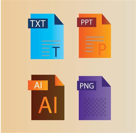 File Format Vector 18838747 Vector Art At Vecteezy