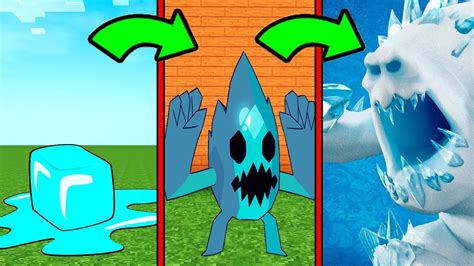 КАК МЕНЯЛСЯ ЛЁД МУТАНТ И ЕГО ЖИЗНЕННЫЙ ЦИКЛ В МАЙНКРАФТ ~ ЭВОЛЮЦИЯ ЛЬДА В Minecraft Мультик