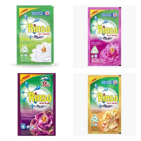 Jual Rinso Molto Cair Renceng Sachet Isi Ml Shopee Indonesia
