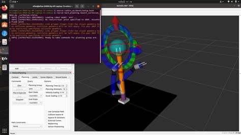 Ros学习笔记17：moveit机械臂控制ros机械臂 Csdn博客