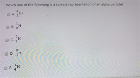 Solved Which One Of The Following Is A Correct Chegg