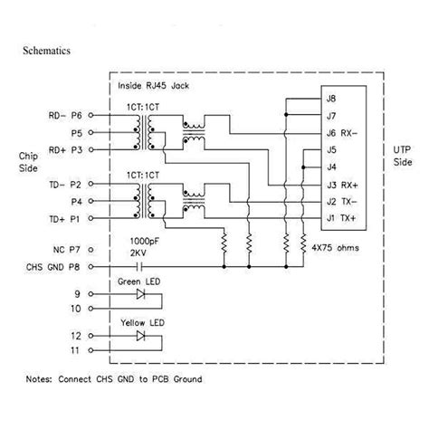 Hanrun Rj45 Connector Hr911105a 10 100base T Single Port Roboticsdna