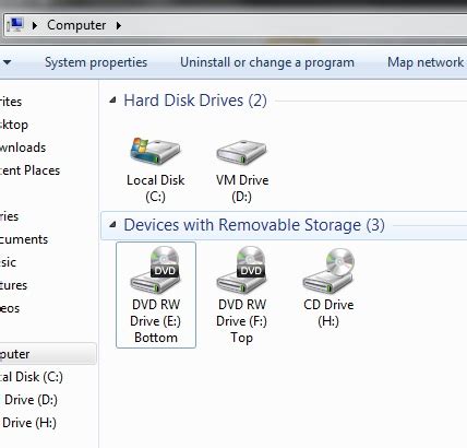 Bohack Blog Archive Change The Label For CD Or DVD Drives Under My Computer