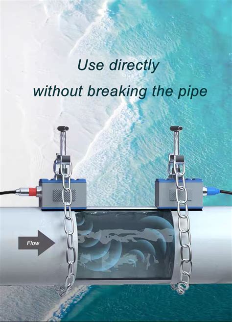 Exciting Portable Handhold Ultrasonic Flow Meter For Precision Measurement