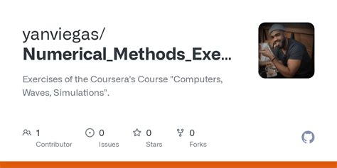 Github Yanviegasnumericalmethodsexercises Exercises Of The Courseras Course Computers