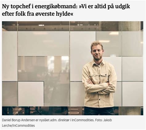 Daniel Borup Andersen On Linkedin Incommodities Rethinkingenergytrading