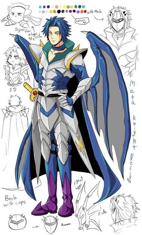 Human Meta Knight By Marionette Virus On Deviantart