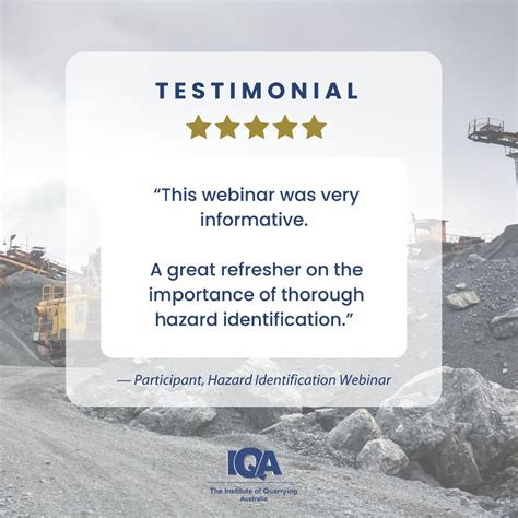 The Institute Of Quarrying Australia Iqa On Linkedin Iqa Iqa Education Iqa