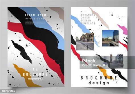 A4 커버 모형의 벡터 레이아웃은 브로셔 전단지 레이아웃 소책자 커버 디자인 책 디자인 브로셔 커버 크리에이티브 에이전시 기업 비즈니스 포트폴리오 피치 데크 스타트업을 위한