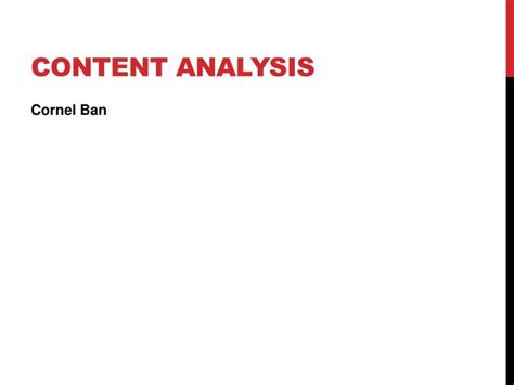 Ppt Content Analysis Powerpoint Presentation Free Download Id1892688