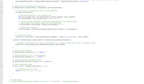 Uniswap V3 Amount Out Calculation · Github