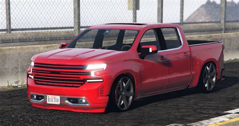 Debadged Chevy Silverado 2021 Mock