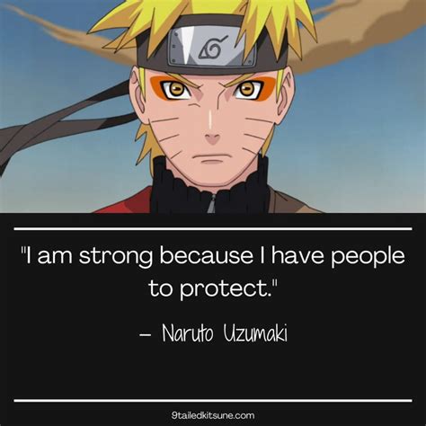 The 101 Best Naruto Quotes Youll Love 9 Tailed Kitsune