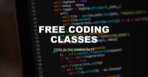 Free Coding Classes From Code In The Community For The Under Privilege