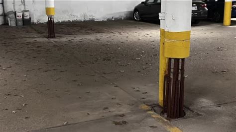 Tenant Missing Concrete Exposed Rebar Structure Found Night Before Parking Deck S Collapse