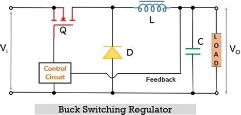Circuit Of Buck Switching Regulator Electronics Coach