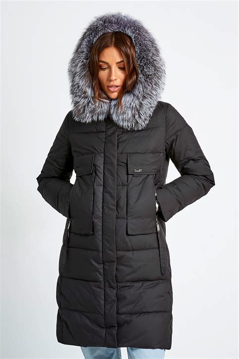 Парка з Натуральним Хутром купити Damader 6152