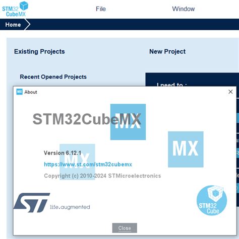 Stm32cubemx 6 12 1 Released Updated Stmicroelectronics Community