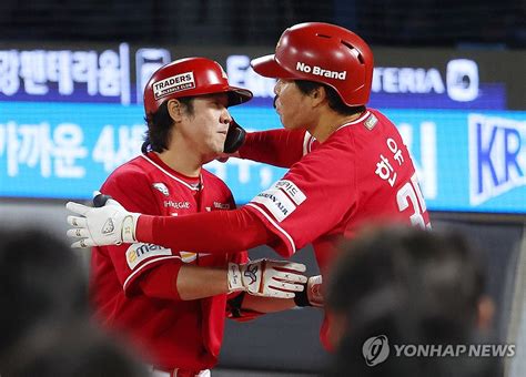 Ssg 최정·한유섬 동일 선수 최다 연속타자 홈런 기록 도전 韓聯社