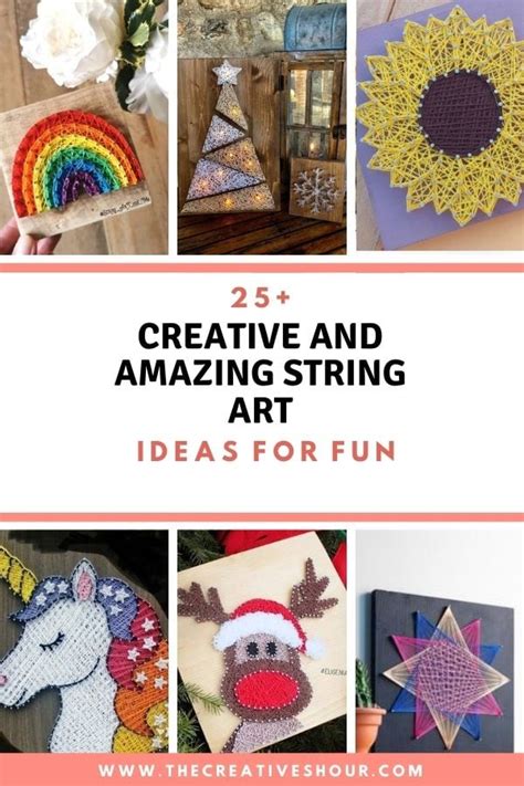 25 Creative And Amazing String Art Ideas To Get Inspired The