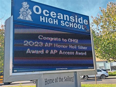 Oceanside High School Is Honored For Ap Programs Herald Community