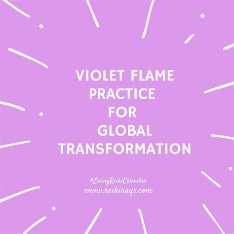 The Violet Flame Path To 5d Earth Saint Germains Message