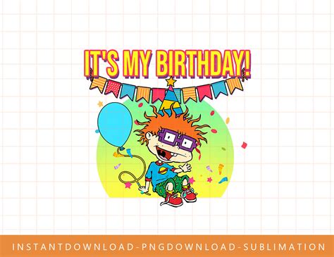 Mademark X Rugrats It S My Birthday Chuckie Finster Png Inspire