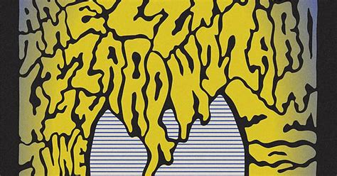 King Gizzard And The Lizard Wizard Boston 061318 Fan Poster Album