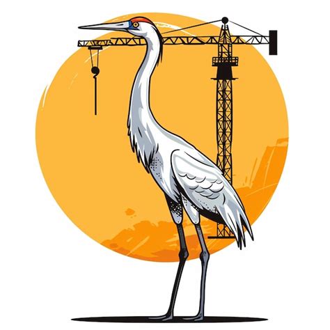 Cartoon Crane Illustration Images Free Download On Freepik